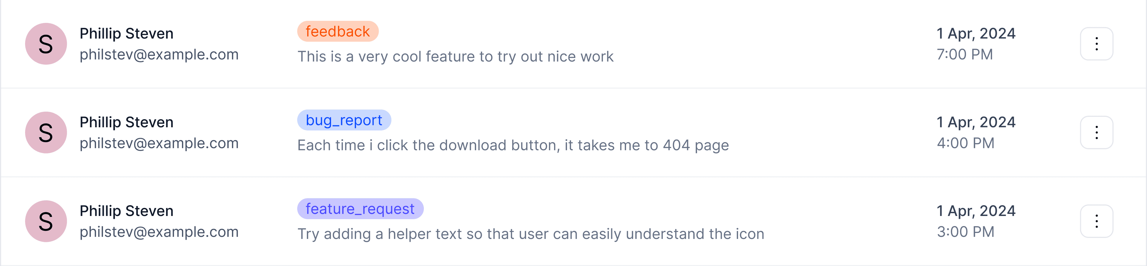 Saylo - User Feedback Tool