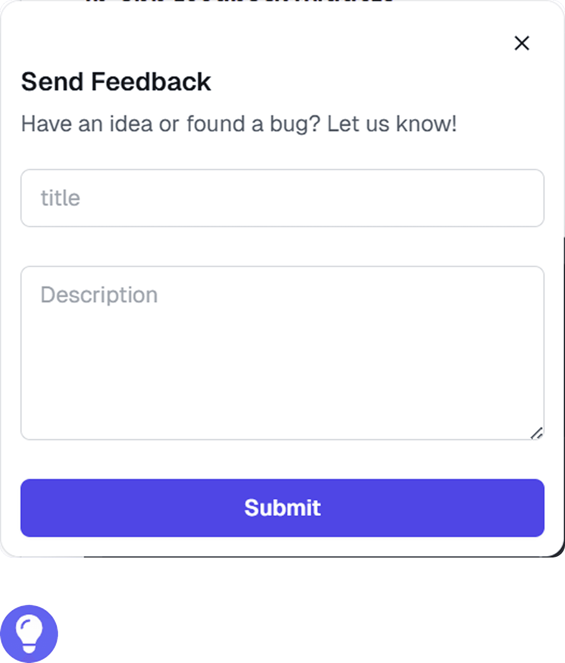 Saylo - User Feedback Tool